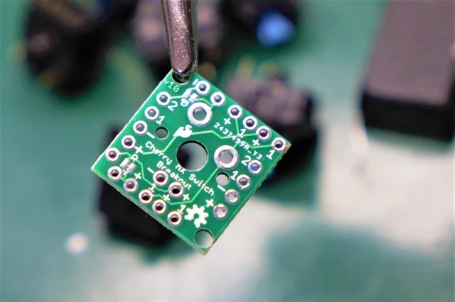 CHERRY MX SWITCH Breakout Prototype PCB Board $1.25 - PicClick