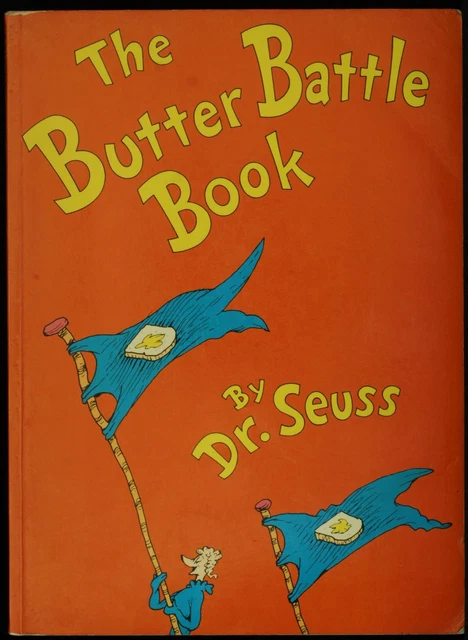 THE BUTTER BATTLE Book. Dr Seuss. DR SEUSS EUR 56,40 - PicClick FR