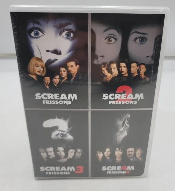 SCREAM 4-MOVIE COLLECTION DVD Set - Original 4 Movies -Brand New Sealed ...