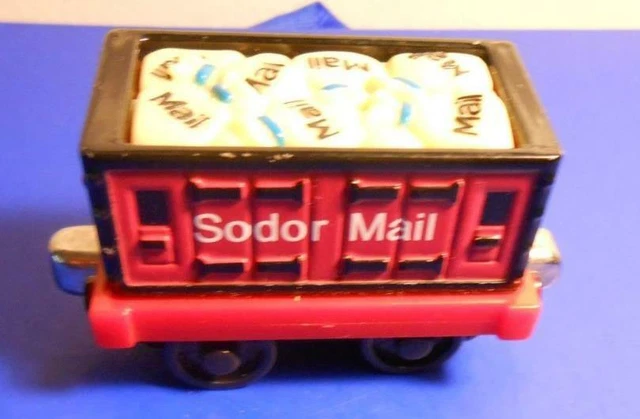 RARE THOMAS THE Tank Engine Friend Sodor Mail Car Tender 2 1/2" 2003 ...