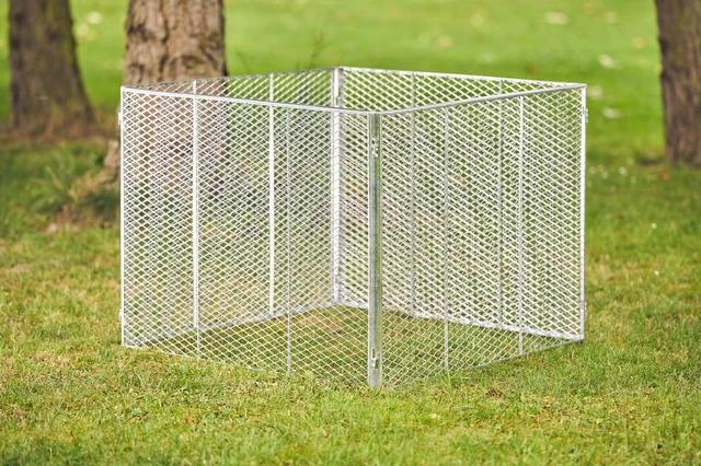 ORIGINAL BRISTA METALL Komposter aus Streckmetall feuerverzinkt ...