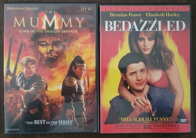 BRENDAN FRASER DVD Bundle - The Mummy Tomb Of The Dragon Emperor ...