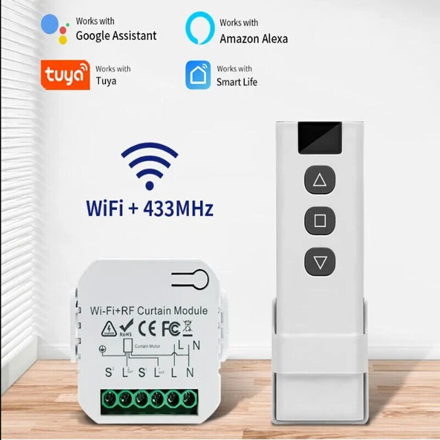 Wifi Tuya Commande De Volet Roulant Kit De Mise à Niveau Rideau