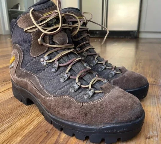 ASOLO GORETEX GTX Brown Suede Outdoor Hiking Boots Lace up Men Size 10. ...