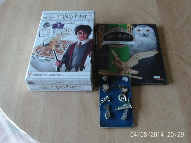 Jeux De SociÉtÉ Harry Potter épreuves De Sorciers 9 Pins Un Livre