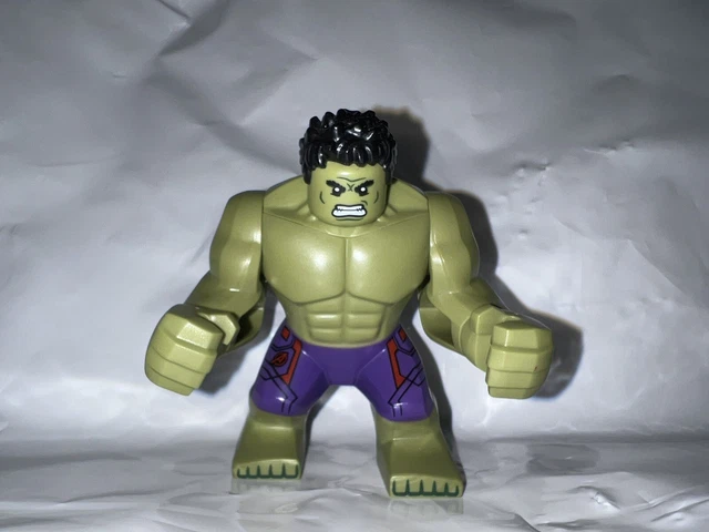 LEGO HULK MINIFIGURE Big Figure Marvel Avengers Age of Ultron 76031 £18 ...