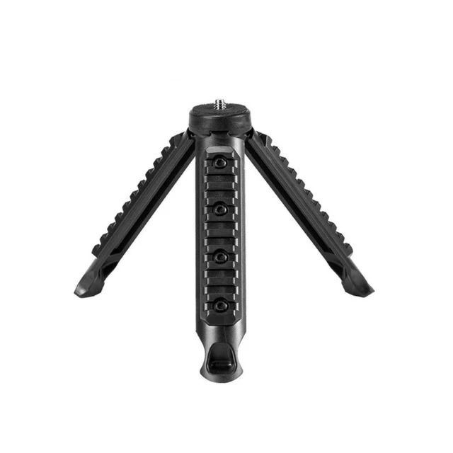POCKET SIZED FOLDING Tripod Flashlight Mount Plastic Texture for ...
