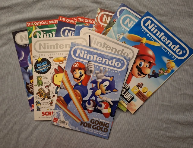 Nintendo Official Magazine Bundle Uk 2008 2010 35 46 50 52 55 60