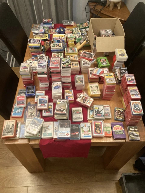TOP TRUMPS HUGE Joblot Some Rare Sets - Ace Quartett Mini - Please Read ...