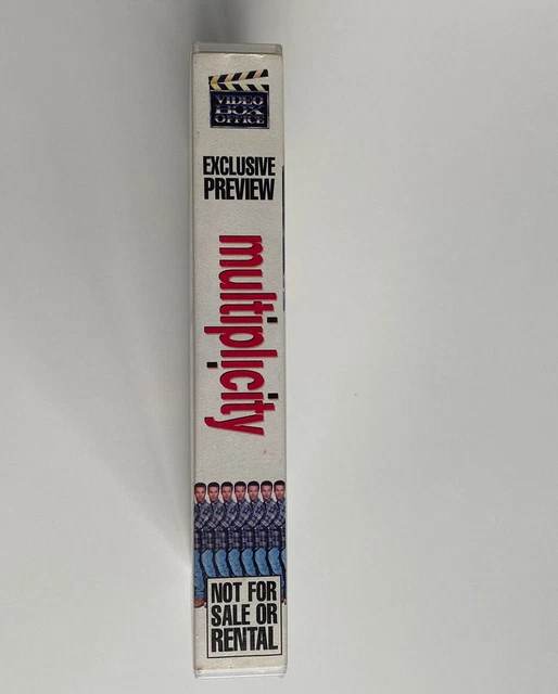MULTIPLICITY [VHS] VIDEO Box Office Preview Tape Michael Keaton 1996 ...