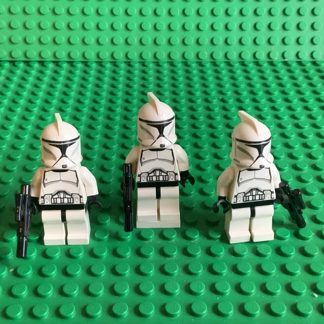 LEGO STAR WARS Minifigure - Clone Trooper (phase 1) Sw0442. X3 EUR 22 ...
