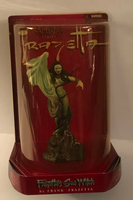 1990'S FRAZETTA'S SEA WITCH Statue By Frank Frazetta N2 Toys NEW SEALED ...