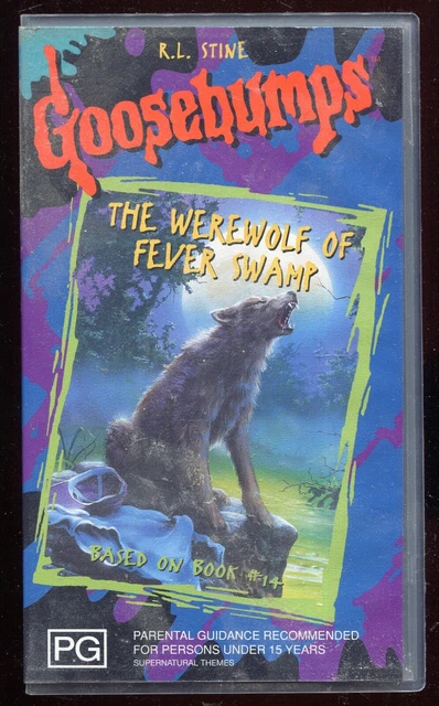 R.L STINE GOOSEBUMPS VHS The Werewolf Of Fever Swamp 20th Century Fox ...