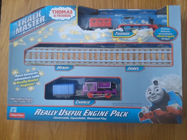 FISHER PRICE &THOMAS and Friends" Track Master "Really Useful Engine ...