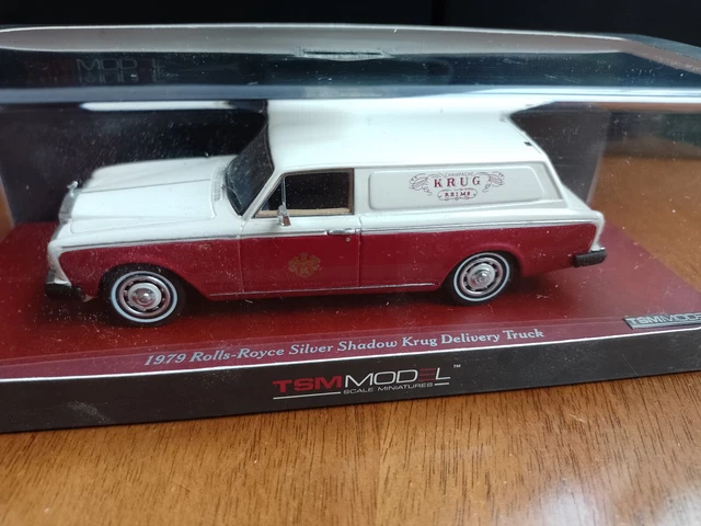 TSM TRUE SCALE Models 1/43 Rolls Royce Silver Shadow Delivery Van.krug ...