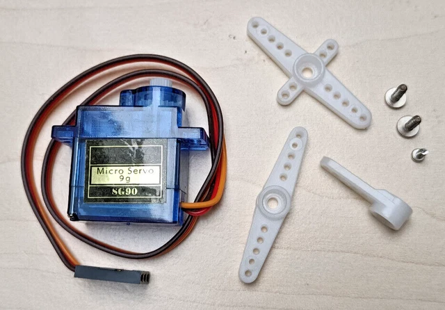 3X SG90 MICRO Servo Motor 9G 180° für Spur G/RC/Arduino/RaspberryPi ...