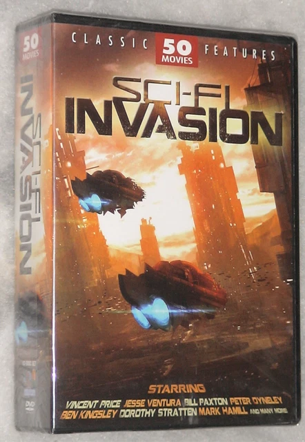 SCI-FI INVASION 50 Science Fiction Movies DVD Box Set NEW SEALED EUR 57,67 - PicClick IT