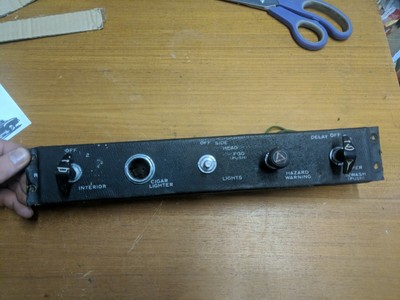 ROVER P6 CENTRE Console Dashboard Switch Unit £5.00 - PicClick UK