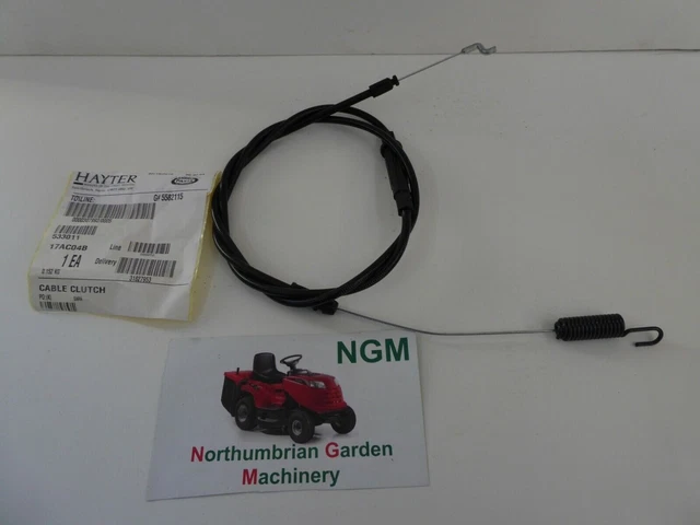 GENUINE HAYTER CLUTCH Drive Cable 533011 Double 3 533A 533S US96 £39.99 ...