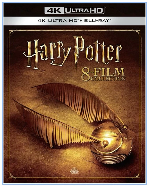 HARRY POTTER 8 Film Box Set 4K And Blu Ray With Slip Cover $50.00 ...