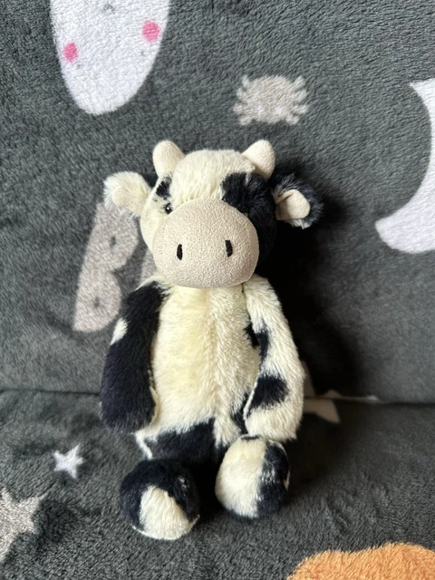 JELLYCAT SMALL BASHFUL Cow. Retired £42.32 - PicClick UK