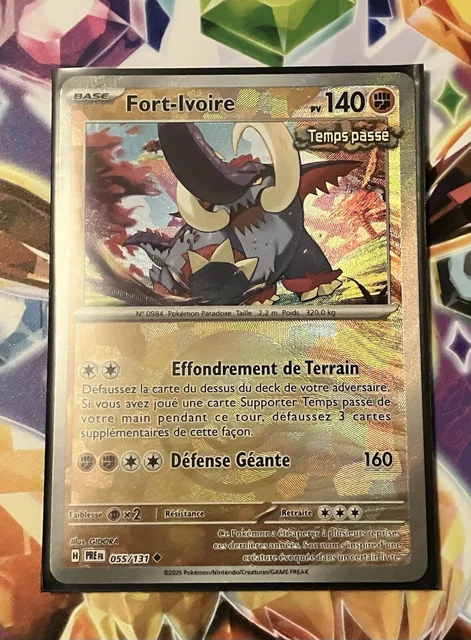 CARTE POKÉMON - Fort-Ivoire - EV8.5 - 055/131 - REVERSE POKEBALL ...