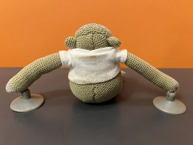 PG TIPS MONKEY Toy Window Sucker Knit Soft Plush 9 cms £4.95 - PicClick UK