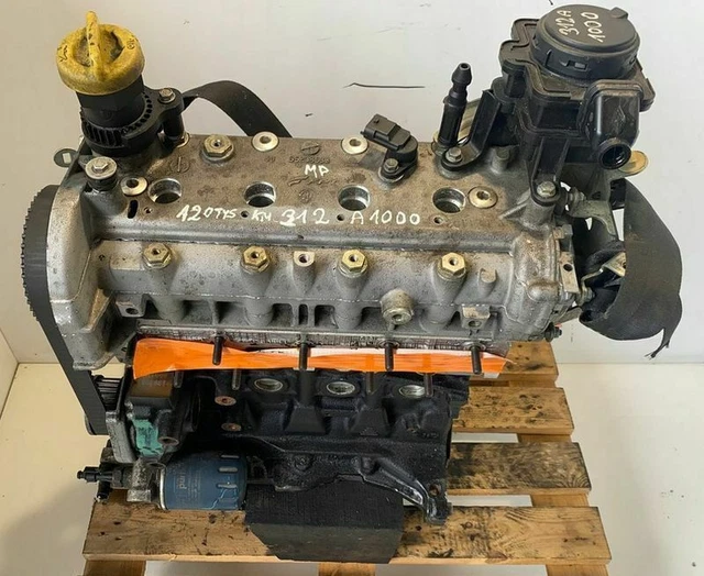 MOTEUR FIAT 1.4 T-Jet 312A1000 Abarth 500 Env. 72000Km Complet EUR 2. ...