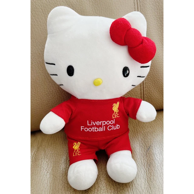 HELLO KITTY LFC 45th anniv Sold Out Liverpool Football Club Plush 10 ...