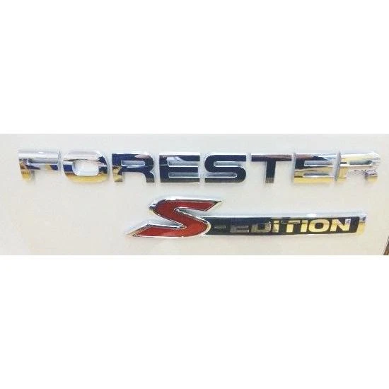 SUBARU FORESTER LETTER MARK-REAR 93073SC150 Genuine JDM OEM £120.26 ...