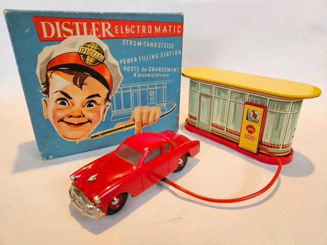 DISTLER ELECTROMATIC STUDEBAKER station Shell original ancien EUR 120 ...