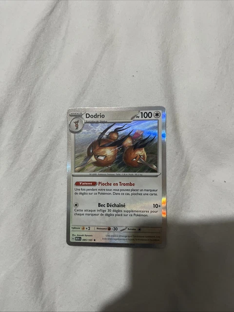 CARTE POKÉMON DODRIO 085/165 HOLO EV 3.5 MEW 151 FR NEUF EUR 1,00 ...