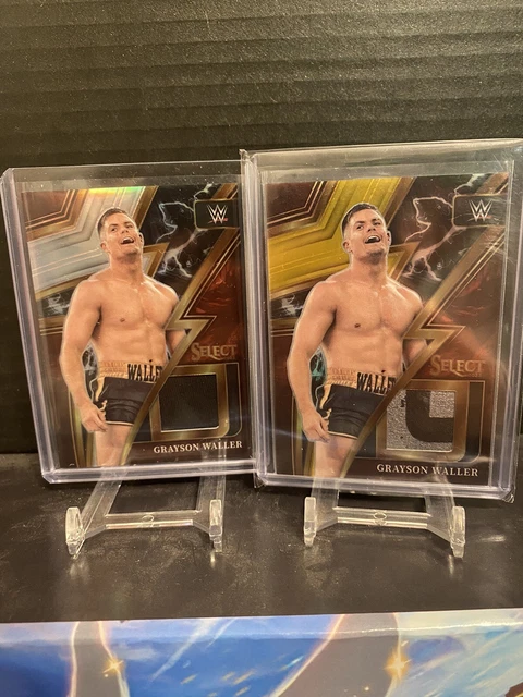 2023 PANINI SELECT WWE GRAYSON WALLER Sparks Patch Gold #/10! $64.65 ...