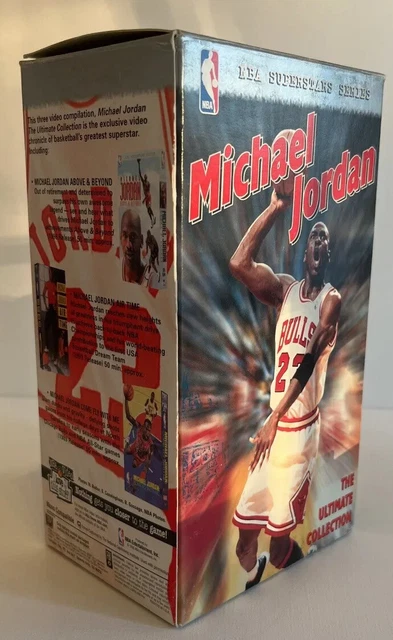 MICHAEL JORDAN-&ULTIMATE COLLECTION VHS Box Set" Chicago Bulls-NBA ...