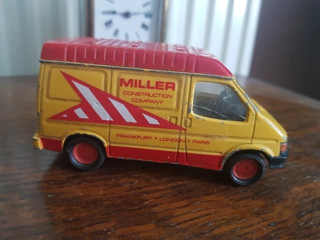 VINTAGE MATCHBOX 1989 Super King - Ford Transit Miller Construction ...