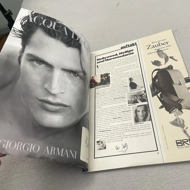 MAX GERMAN APRIL 1998 - Leonardo DICAPRIO Birgit SCHROWANGE Matt DAMON ...