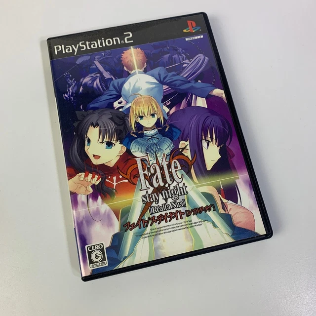 PS2 FATE/STAY NIGHT Ruta Nua Extra Édition Operation Confirmed 500/2301 ...