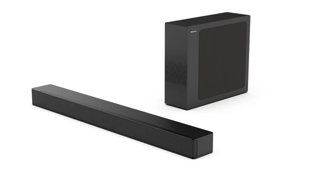 HISENSE HS2100 2.1 Channel Soundbar Wireless Subwoofer Bluetooth HDMI ...