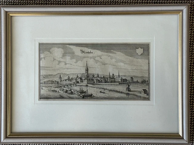 ORIGINAL MERIAN KUPFERSTICH Rinteln, Schaumburg EUR 50,00 - PicClick DE