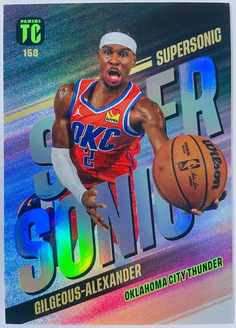 SHAI GILGEOUS-ALEXANDER - Thunder 2023-24 Panini Top Class Supersonic ...
