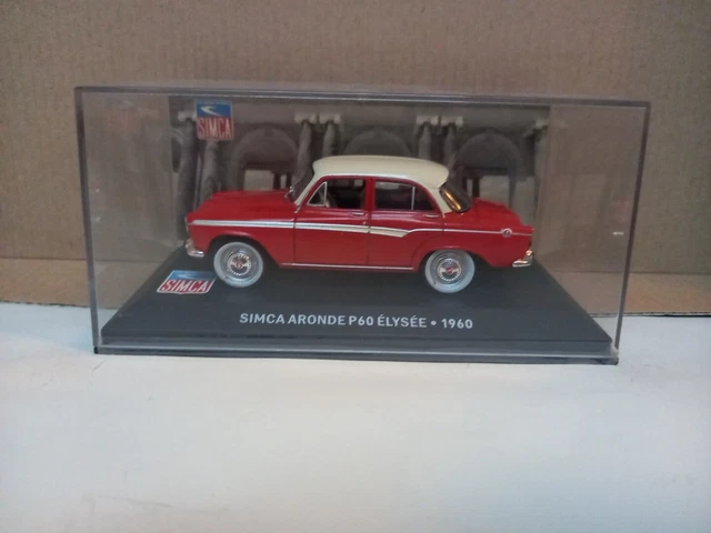 1/43 SIMCA ARONDE P60 elysee 1960 altaya EUR 12,00 - PicClick FR