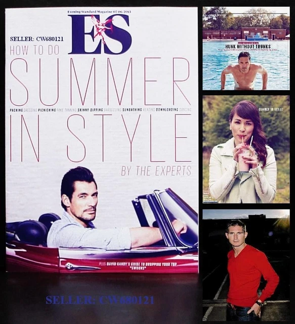 DAVID GANDY RACHEL Khoo Andy Jordan Frank Lampard Es Magazine June 2013 ...