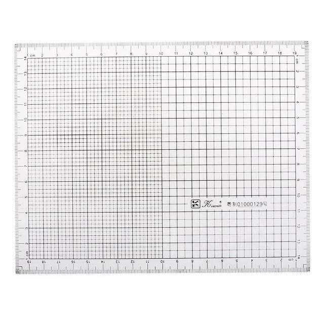 ACRYLIC COORDINATE RULER Graph Chart Scale Grid Ruler School Stationery ...