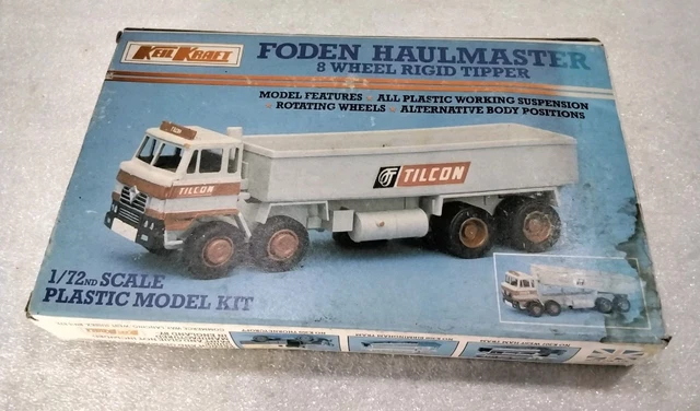 KEIL KRAFT FODEN Haulmaster 8 Wheel Rigid Tipper Truck K310 Model Kit ...
