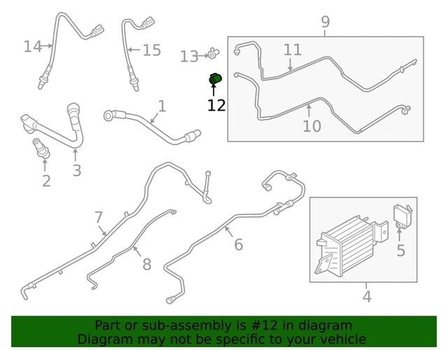 GENUINE FORD PURGE Control Valve JL3Z-9B325-B $130.81 - PicClick CA