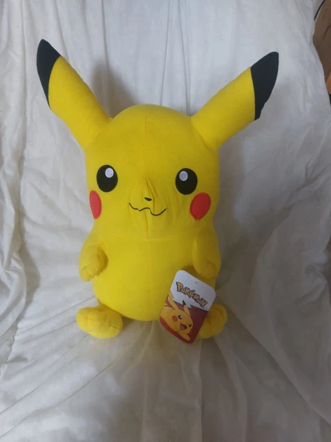 LARGE 50CM+ POKÉMON Pikachu Plush Toy - New, Soft & Collectible Teddy £ ...