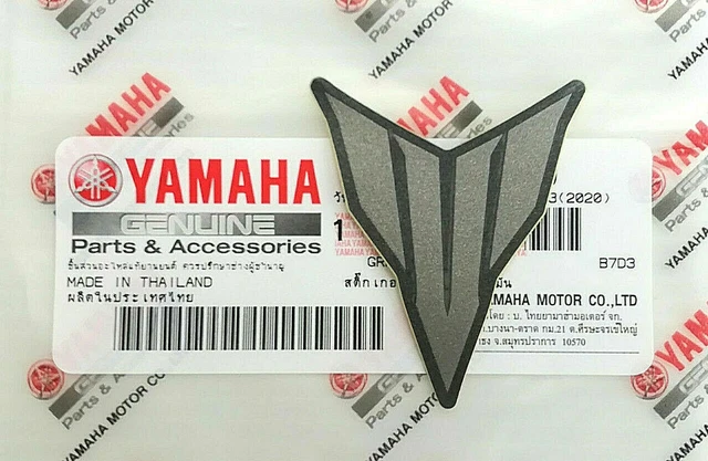 GENUINE YAMAHA TANK STICKER MT15 Sticker Emblem Logo Lettering Graphic ...