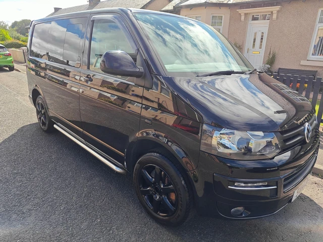 VOLKSWAGEN TRANSPORTER T32 Highline 180 TDI SWB, Black. 12 months MOT £ ...