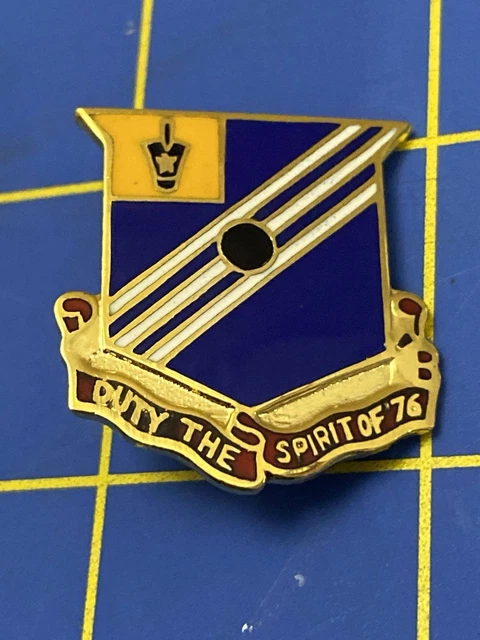 VINTAGE WWII US Army 76th Field Artillery Regiment Crest Insignia ...