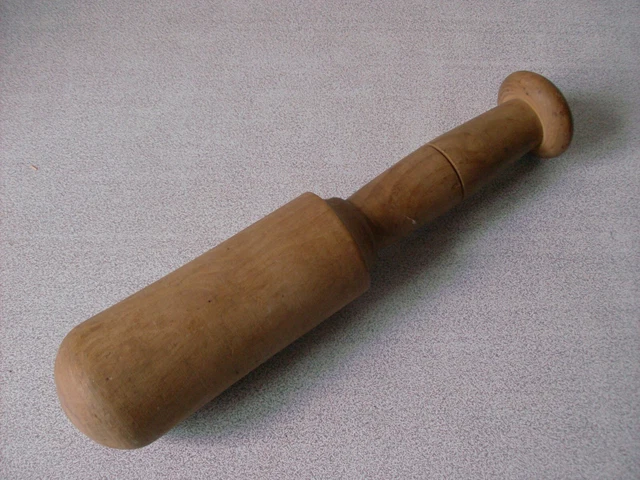 ANCIEN ET GRAND pilon en bois 21,8 cm EUR 12,99 - PicClick FR